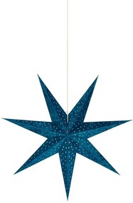Markslöjd Markslöjd 705487 - Vánoční dekorace VELOURS 1xE14/6W/230V 75 cm modrá ML0850
