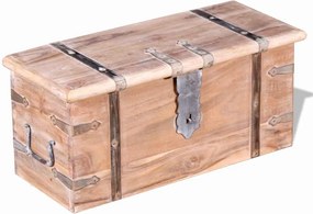 Úložné truhly sada 2 ks akáciové dřevo 244054