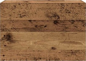 vidaXL Koupelnová nástěnná skříňka 60 x 25 x 40 cm kompozit [860070] Barva: Staré dřevo