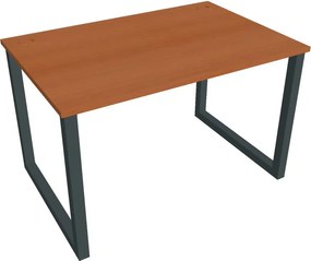 Kancelářský pracovní stůl Hobis USO 1200, bílá RAL 9016, deskaakát