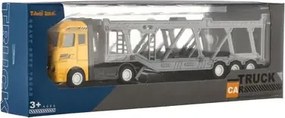 TEDDIES Kamion s přepravníkem aut / Model kamionu / plast / 22 cm