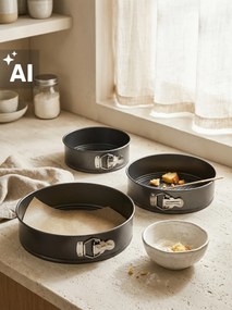 Sinsay - Forma na pečení 3 pack - šedá