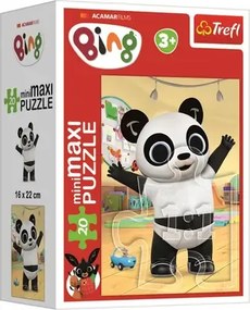 Trefl - Puzzle - Bing: Pando / 20 dílků / 22 x 16 cm / věk 3+