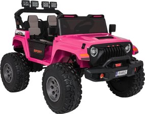 Elektrické autíčko Extreme Sport 4x4 růžové