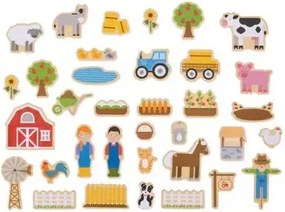 Bigjigs Toys Magnetky farma / od 3 let