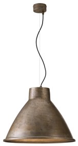 Il Fanale 269.14.FF Loft, industriální závěsné svítidlo ze železa, 1x15W E27, prům. 57cm