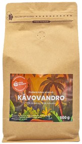Zrnková káva Káva na cesty Kávovandro 500 g