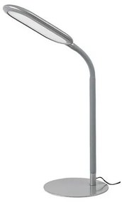 Rabalux 74008 stolní LED lampa Adelmo, 10 W, šedá