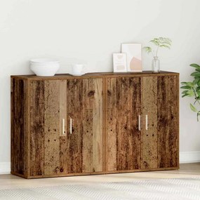 Servírovací skříň 2 ks Staré dřevo 60 x 31 x 70 cm 3365550