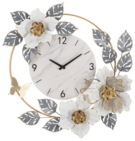 Hodiny OROLOGIO DA MURO FLOWERS 59,1X8,3X61,63 cm