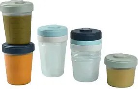 Beaba Sada kelímků na jídlo 4x 150ml  4x 250ml