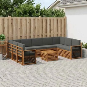 Sedací soupravy Masivní akátové dřevo 3384863