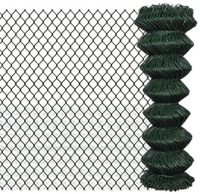 Drátěné pletivo ocel 1,25 x 15 m zelené 140345