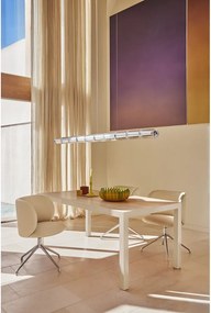 Jídelní stůl s deskou z dubového dřeva 75x180 cm Alma – Teulat