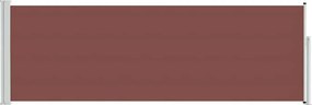 vidaXL Zatahovací boční markýza/zástěna na terasu 100 x 314 cm [48375] Barva: Šedá