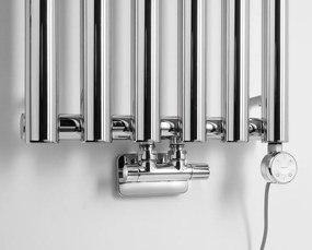 Sapho Pilon otopné těleso 418 x 1800 mm se šesti háčky pro ručník chrom IZ130T