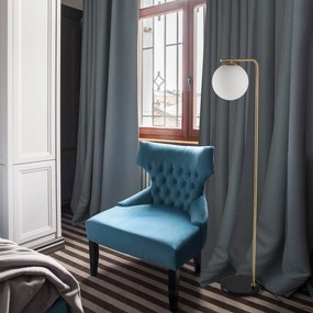 Designová stojací lampa Alvarez