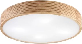 Brilagi - LED Stropní svítidlo CARVALHO MODERN 4xE27/60W/230V dub pr. 57,5 cm