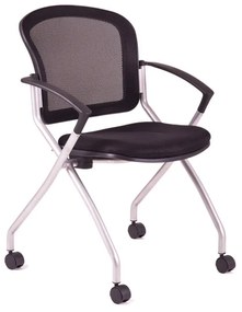 Office Pro Jednací židle METIS Barva potahu: DK10-černá