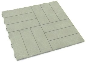 Plastová dlažba Linea Marte 56,3 x 56,3 x 1,3 cm, světle šedá