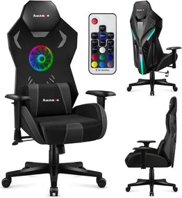 Křeslo herní HUZARO Combat 7.6 RGB Black