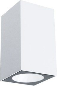 P 94711 LED venkovní nástěnné svítidlo Flame neláká hmyz IP44 hranaté 58x103mm 2200K 4W 230V 75° bílá kov - PAULMANN