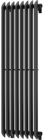 Mexen Atlanta dekorativní radiátor 1200 x 405 mm, 646 W, černý - W211-1200-405-00-70