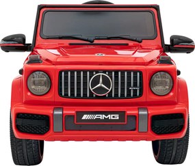 Ramiz Elektrické auto Mercedes AMG G63 pro děti červené + dálkové ovládání