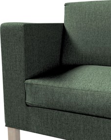 Potah na pohovku IKEA  Karlanda rozkládací, krátký barva zelená látka pletený vzor