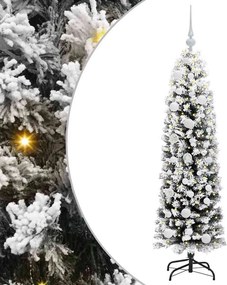 Umělý vánoční stromeček Zelená 150 cm PVC, ocel a plast 3395008