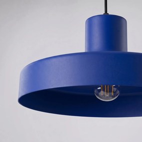 Sollux Lighting Závěsné svítidlo BILO ultramarínové