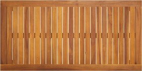 Zahradní stůl 110 x 55 x 67 cm masivní akáciové dřevo 319718