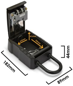 VELAMP Schránka na klíče IG014 s kódovou ochranou
