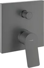 Hansgrohe Vivenis kartáčovaný černý chrom / Vanová baterie pod omítku