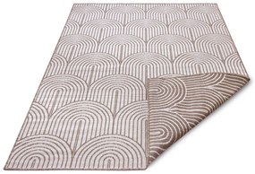 Hanse Home, Kusový koberec Pangli 105850 Linen – na ven i na doma, 80x150, hnědá, chodba / předsíň