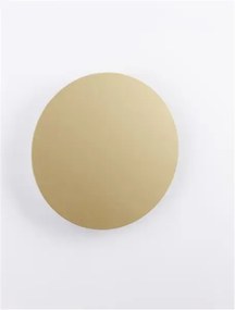 LED nástěnné svítidlo Cyrcle 22 zlaté