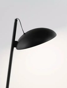 Designová stolní lampa Flute černá