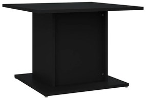 Konferenční stolek černý 55,5 x 55,5 x 40 cm dřevotříska - Default Title