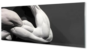 akrylový obraz Sval black and white 120x60 cm