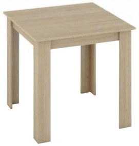 Jídelní stůl, dub sonoma, 80x80 cm, Tempo Kondela KRAZ