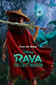 Postershop Plakát - Raya And The Last Dragon (Warrior In The Wild)