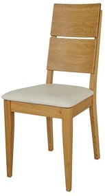 Drewmax Jídelní židle KT373 masiv dub ořech   Atos 131