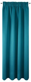 Tyrkysový zatemňovací závěs na pásce BLACKOUT 135x270 cm