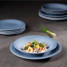 Modrý porcelánový dezertní talíř Villeroy &amp; Boch Like Color Loop, ø 21,5 cm