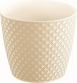 PRO Květináč ORIENT krémový 15,7cm