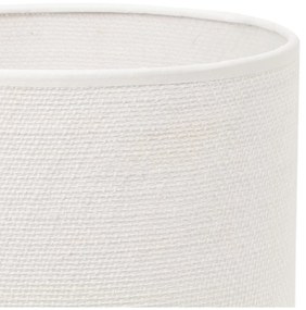 Závěsné svítidlo Juta, 1x bílé jutové stínítko, (fi 15cm), w