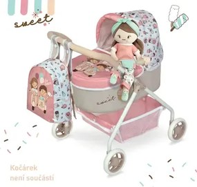 DeCuevas Plyšová panenka SWEET - 36 cm / od 12 měsíců