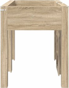 Patrová postel pro děti Sonoma dub 75 x 190 cm Kompozitní dřevo 3410469