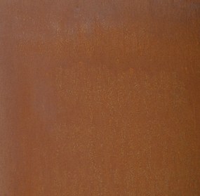 Květináč BLOCK, corten, výška 100 cm, hnědý
