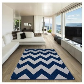 Kusový koberec Zac modrý 180x270cm